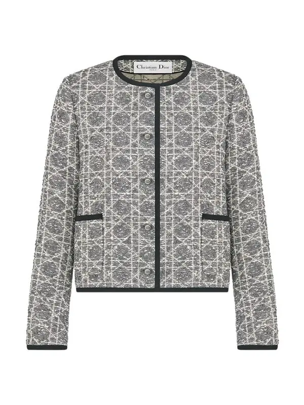 Dior Macrocannage Jacket - Gray