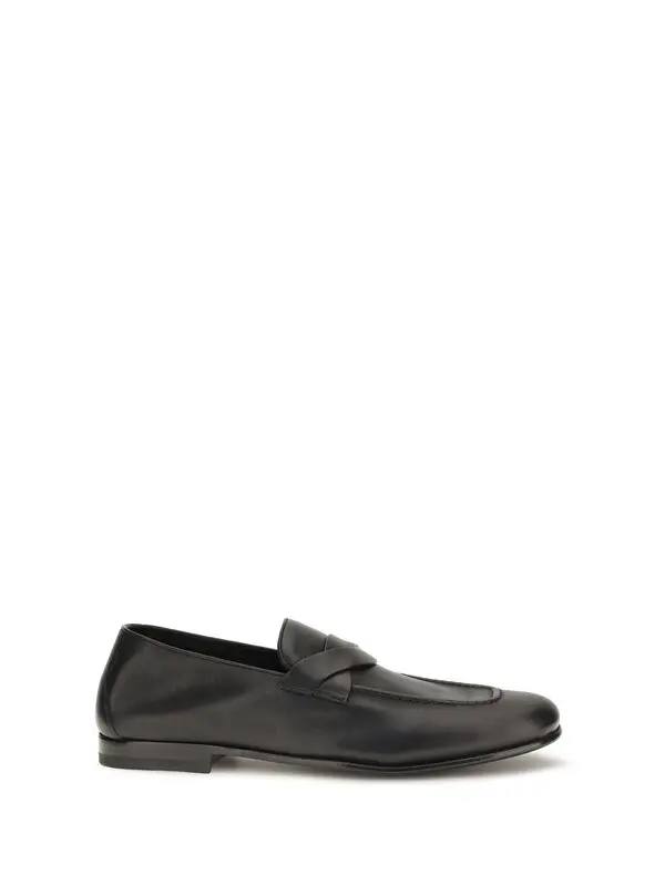 TOM FORD Gigi Loafers With Woven Strap