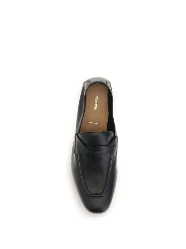 TOM FORD Gigi Loafers With Woven Strap