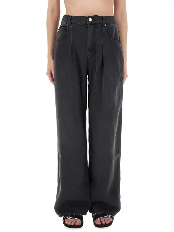 Isabel Marant Étoile Jeans Rodayna - Black