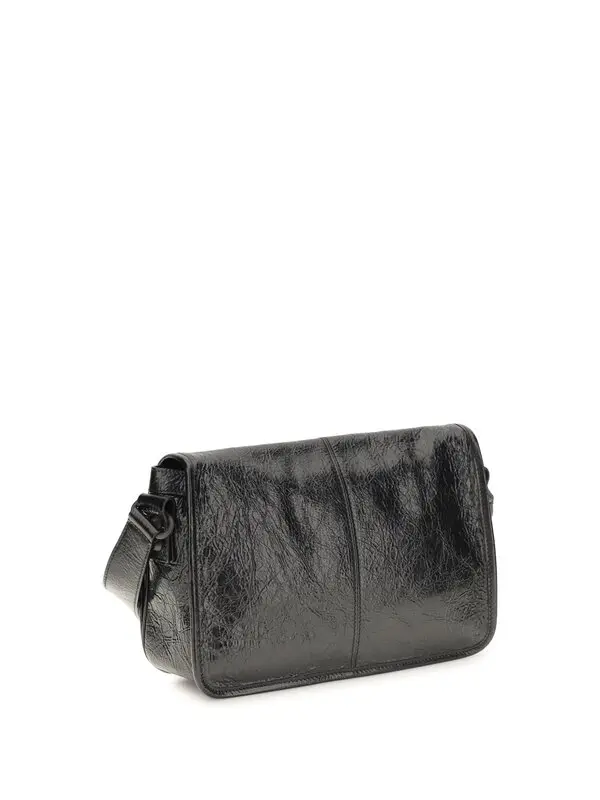 Balenciaga Small Le City Shoulder Bag - Black