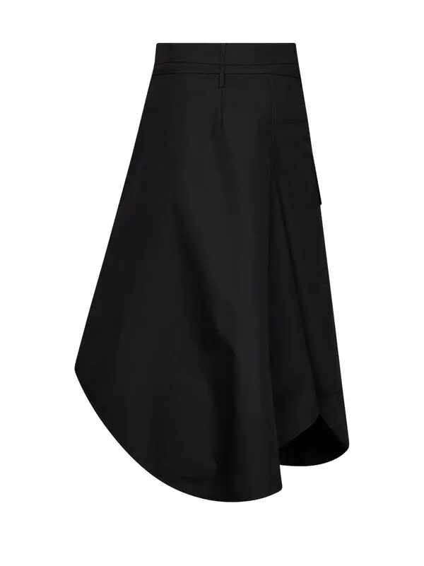 Bottega Veneta Cotton Canvas Skirt - Multicolor