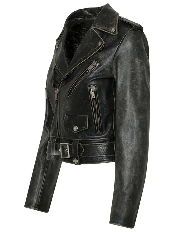 GOLDEN GOOSE Leather Jacket