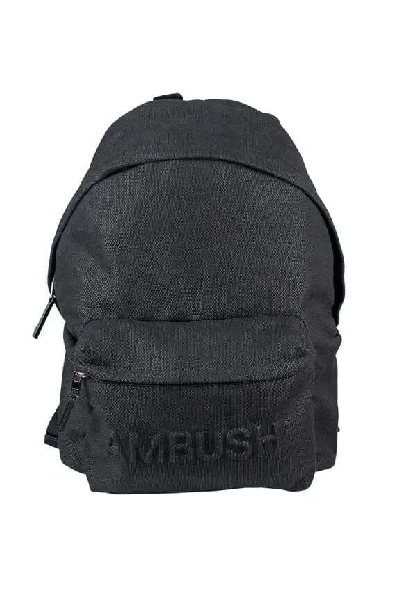 AMBUSH Canvas Backpack - Black