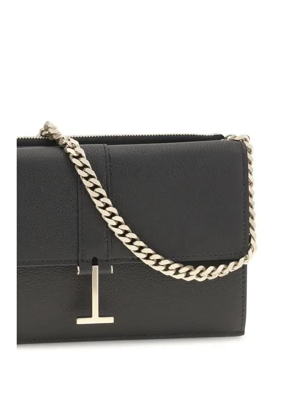 TOM FORD Chain Shoulder Bag - Black