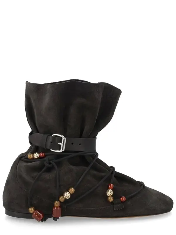 Isabel Marant Étoile Letiz Leather Boots - Black