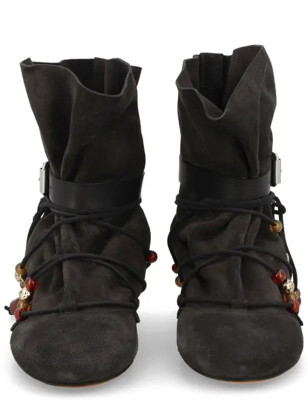 Isabel Marant Étoile Letiz Leather Boots - Black
