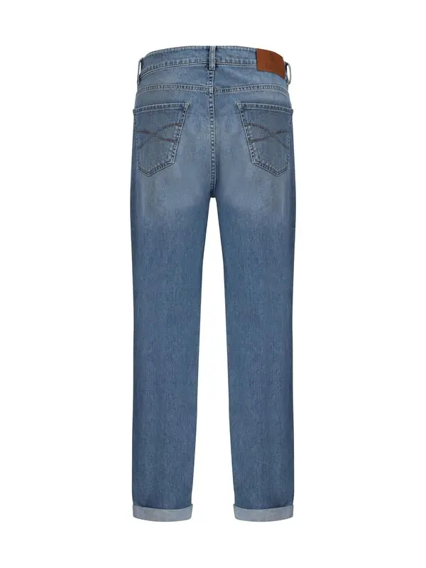 Brunello Cucinelli Straight Jeans - Blue