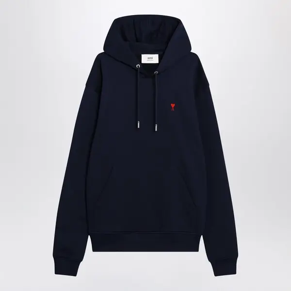 AMI Paris Night De Coeur Hoodie - Blue
