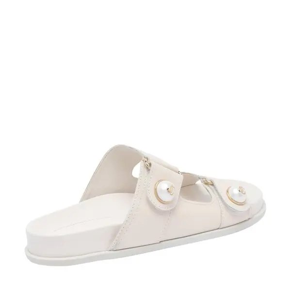 JIMMY CHOO Fayence Sandals - White