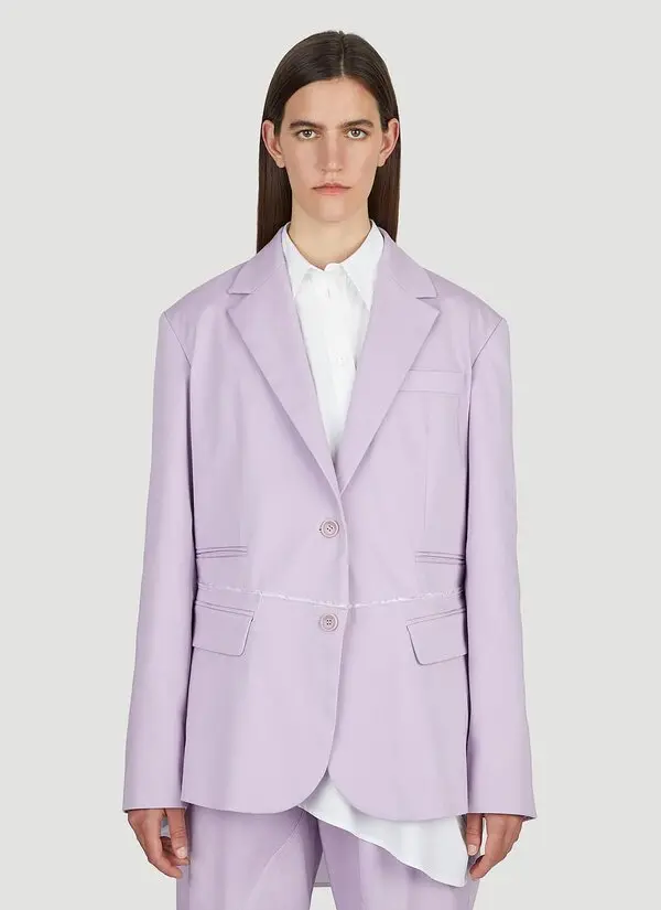 JW Anderson Deconstructed Blazer - Multicolor
