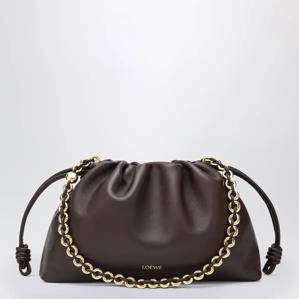 Loewe Flamenco Purse Medium Bag In Dark Brownie - Brown