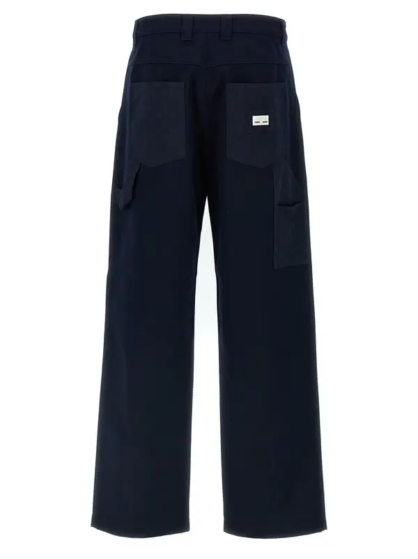Gucci Heavy Cotton Incrocio Gg Pants