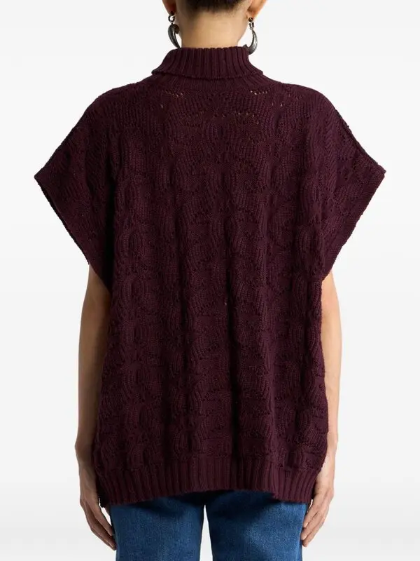 Etro Wool Blend Turtleneck Sweater - Multicolor