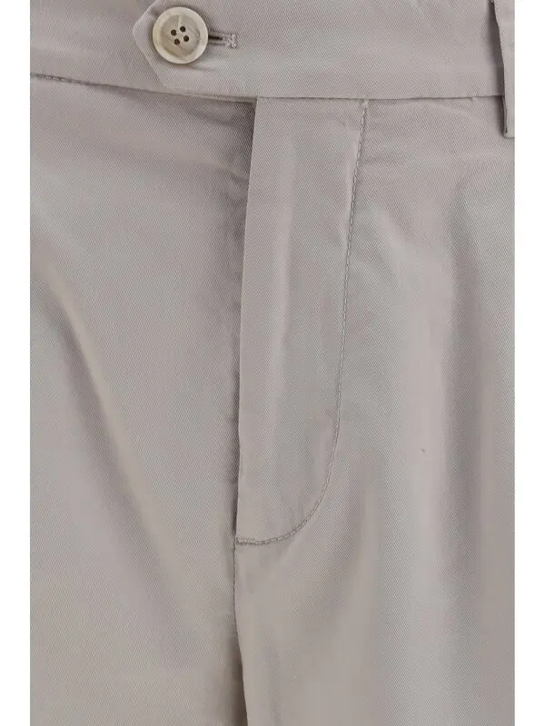 Brunello Cucinelli Cotton Blend Chino Pants