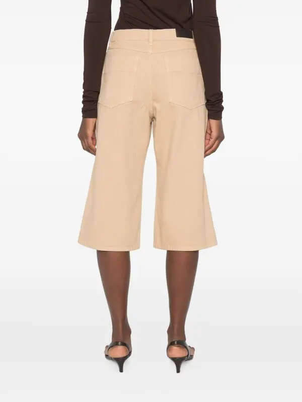 LEMAIRE Cotton Bermuda Shorts - Multicolor