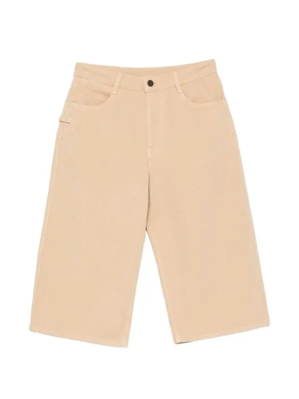 LEMAIRE Cotton Bermuda Shorts - Multicolor