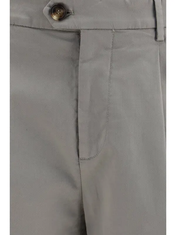 Brunello Cucinelli Cotton Blend Chino Pants