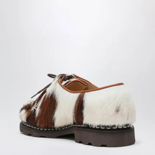 Paraboot Michael Lace-up Shoes In Pony Hair - Brown