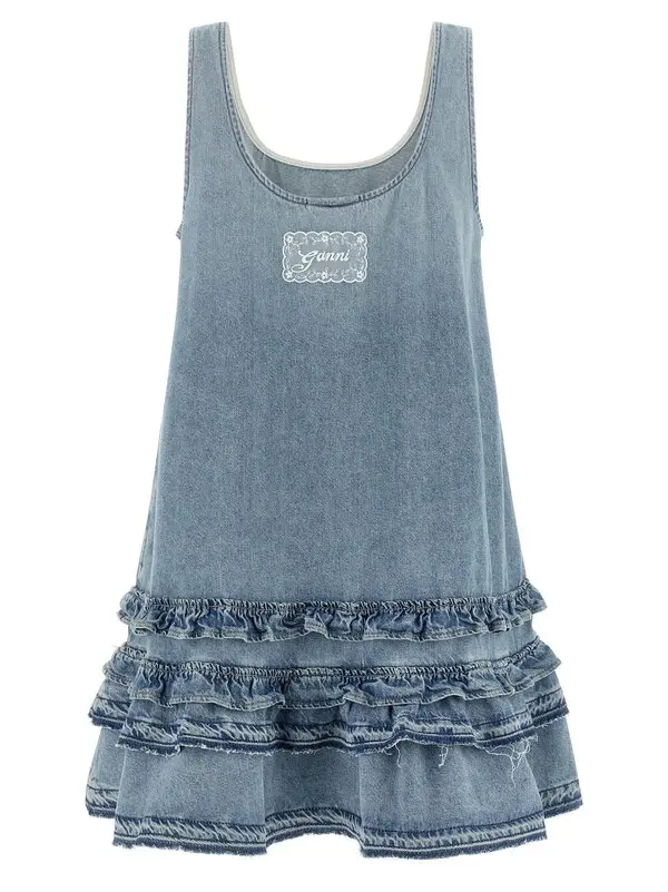 GANNI Denim Dress