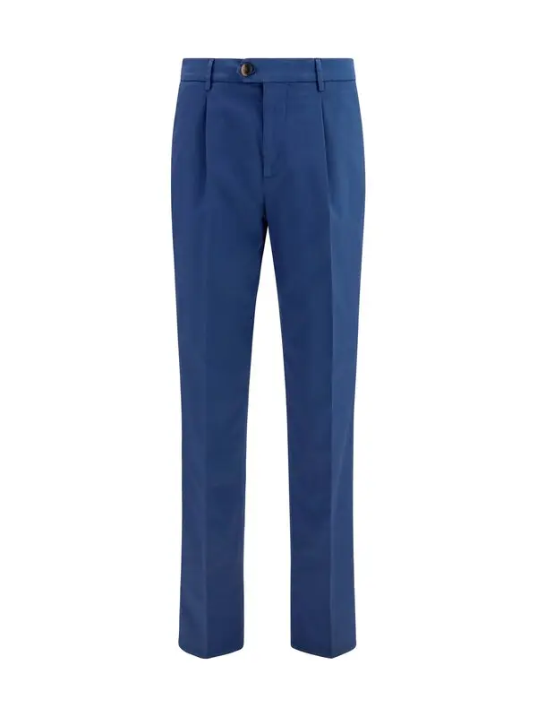 Brunello Cucinelli Cotton Blend Chino Pants