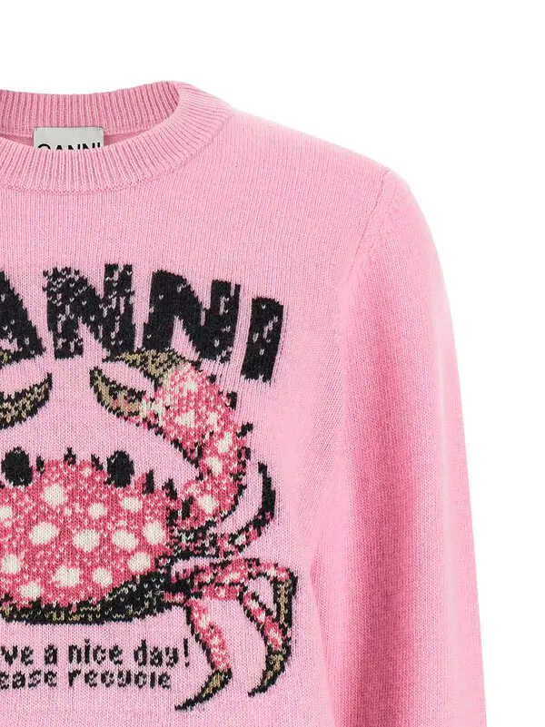 GANNI Crab' Sweater