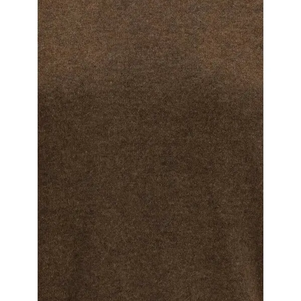 LISA YANG Wool Fine Knit Sweatshirt - Brown