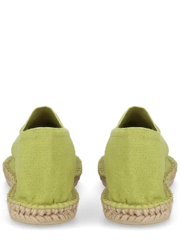 A.p.c. Espadrilla In Tela - Green