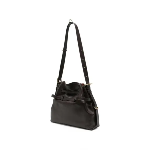 Givenchy Calf Leather Bucket Bag - Brown