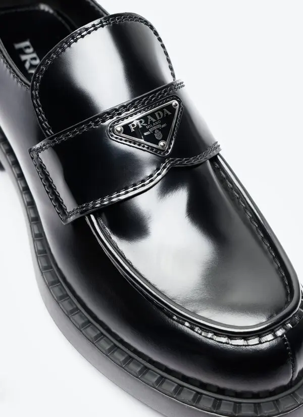 Prada Chocolate Loafers