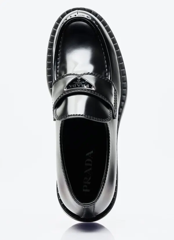 Prada Chocolate Loafers