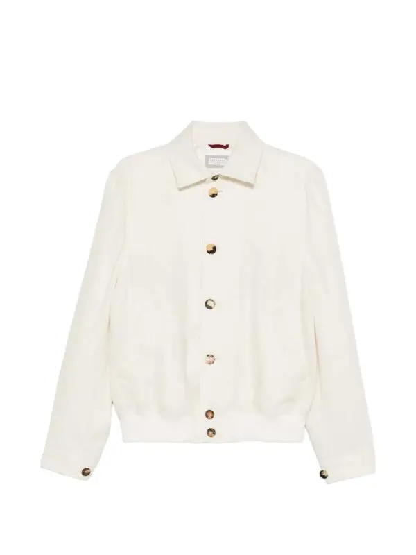 Brunello Cucinelli Hopsack Shirt Jacket