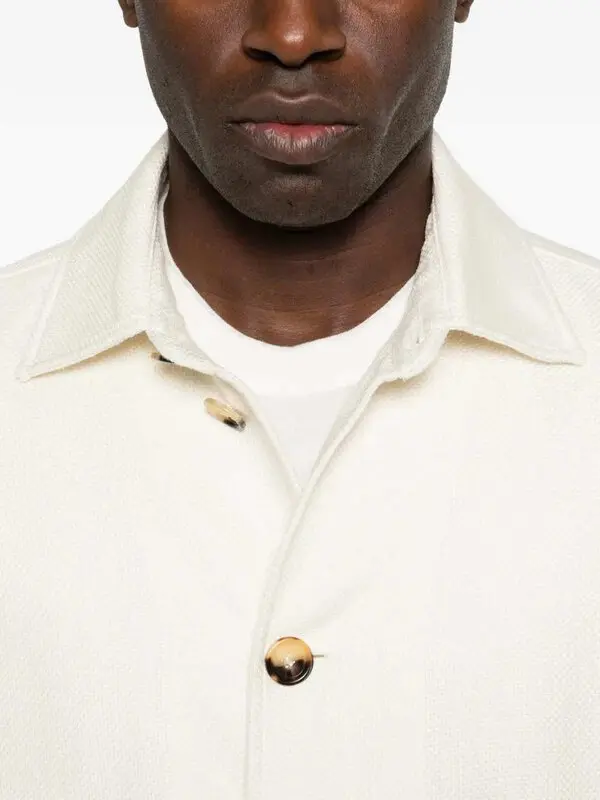 Brunello Cucinelli Hopsack Shirt Jacket