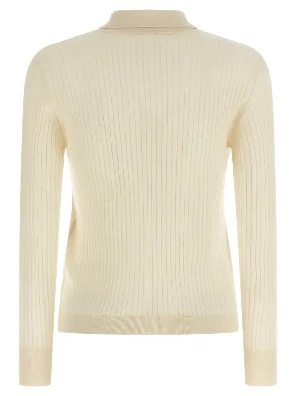 Max Mara Mxpgitano' Polo Shirt - White