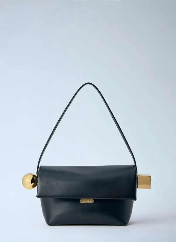 Jacquemus Le Rond Carré Handbag - Black