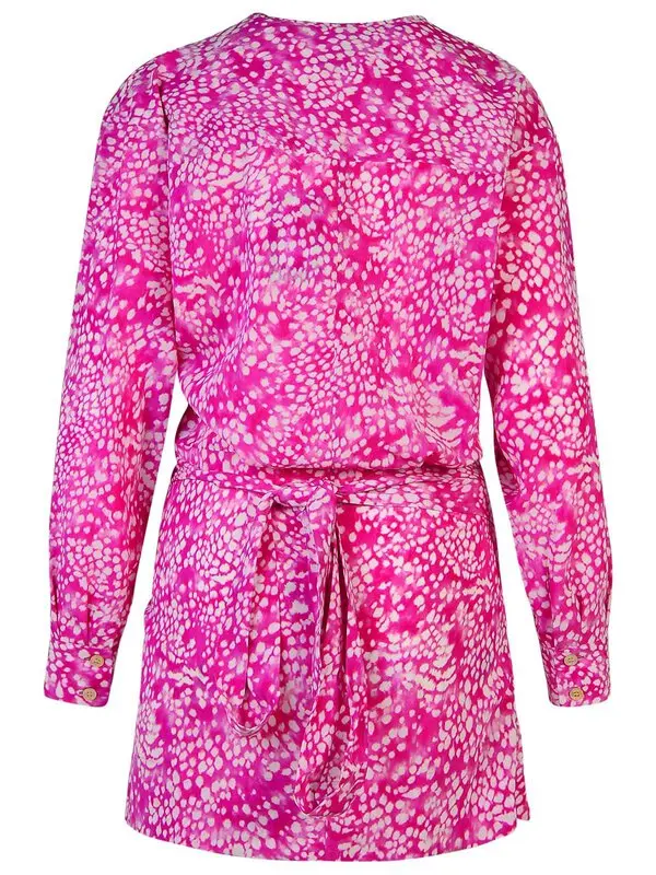 Isabel Marant Étoile Habla Silk Blend Dress - Pink