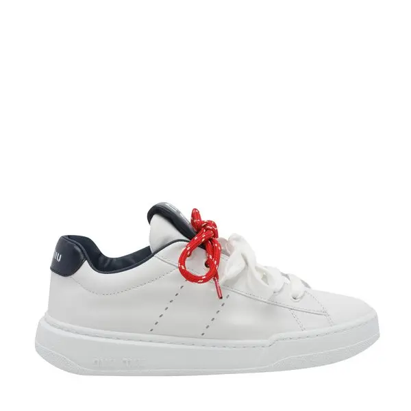 Miu Miu Leather Sneakers
