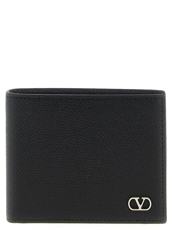 Valentino Garavani Vlogo Signature Wallet - Black