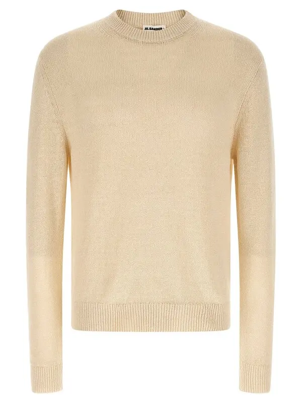 JIL SANDER Silk Hemp Sweater