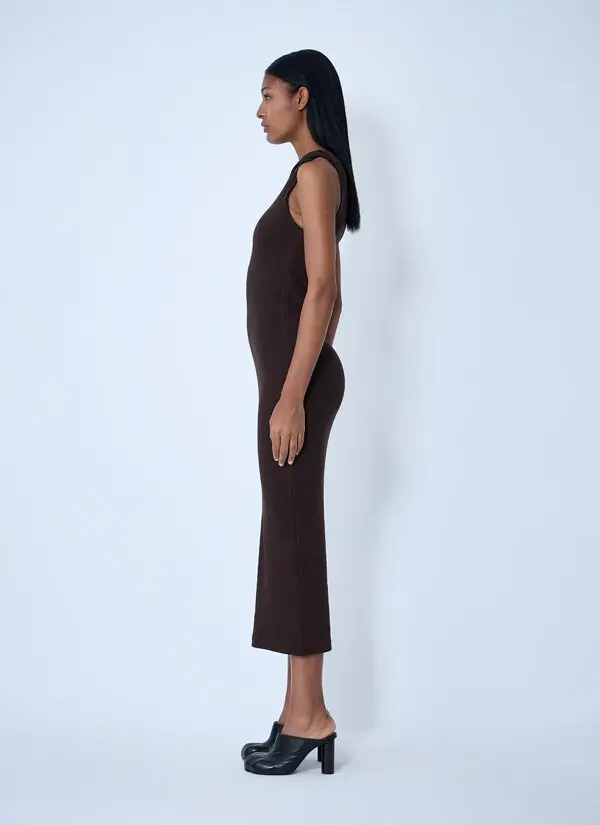 JW Anderson Ribbed Midi Dress - Multicolor