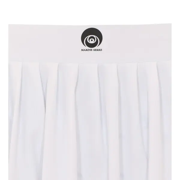 MARINE SERRE Athleisure Mini Skort With Moon Inserts