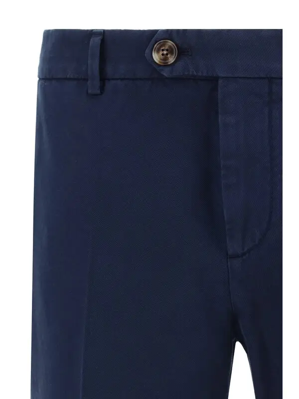 Brunello Cucinelli Dyed Cotton Pants