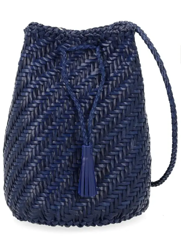 Dragon Diffusion Borsa Pompom Double Jump Tan