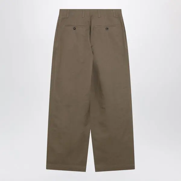 TOTEME Hazelnut Cotton Trousers
