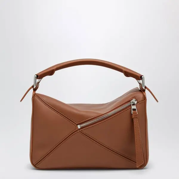 Loewe Small Puzzle Layered Bag In Squirrel Leather
