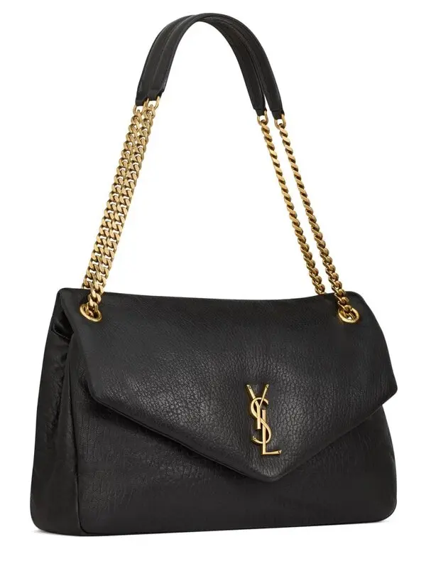 Saint Laurent Calypso Large Bag - Black