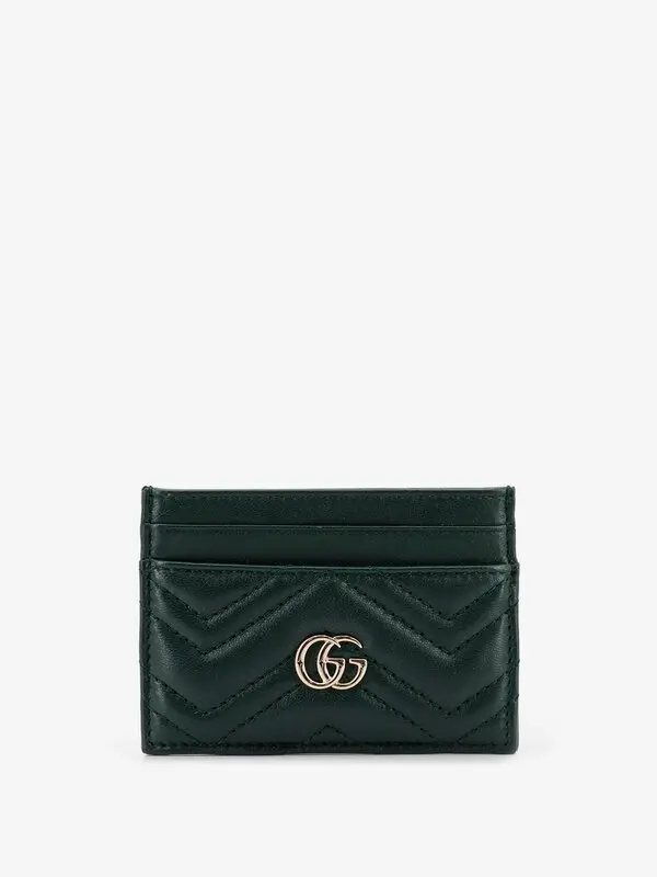 Gucci Gg Marmont Leather Card Holder