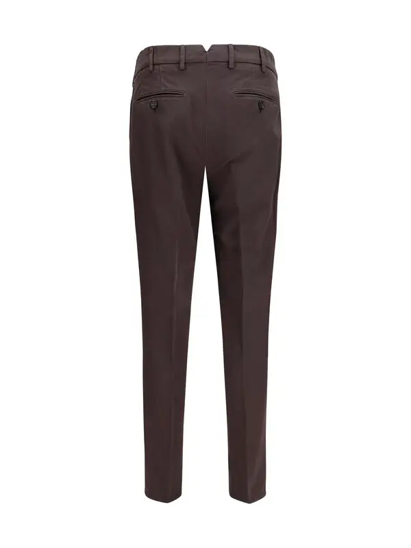 Brunello Cucinelli Cotton Pants - Brown