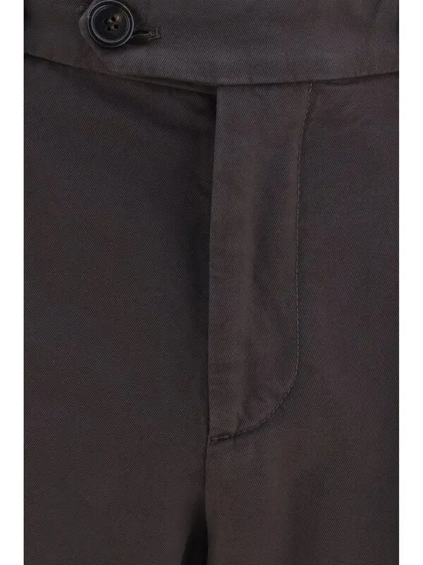 Brunello Cucinelli Cotton Pants - Brown