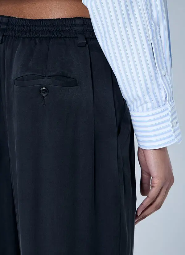 Alexander Wang Pleated Pants - Black